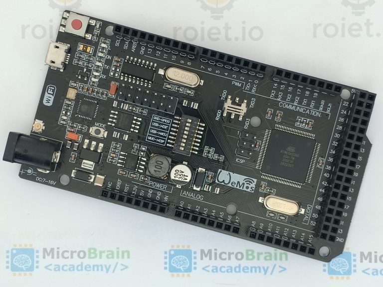 Wemos® Mega Wifi R3 Module Atmega2560 Esp8266 32mb Memory Usb Ttl